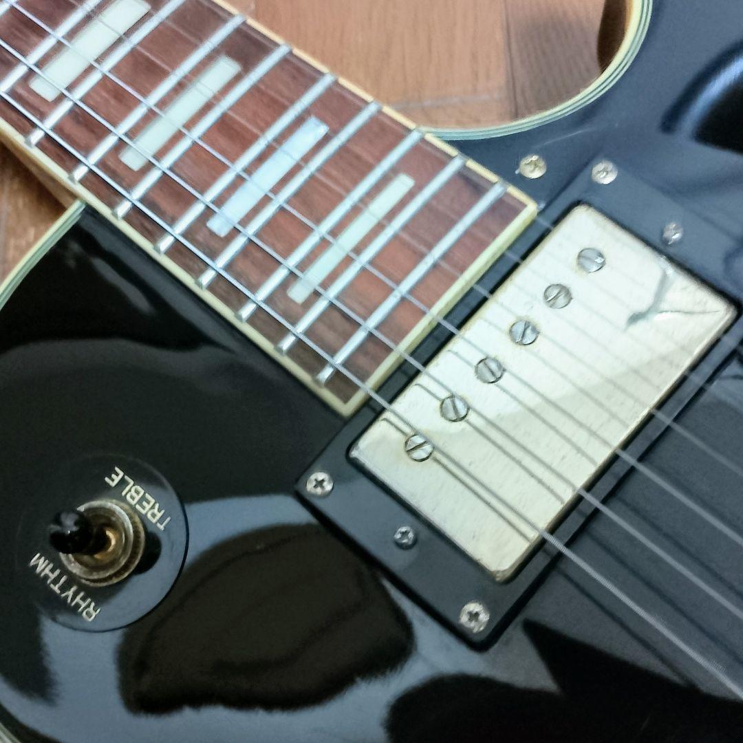 Epiphone　Les Paul Custom Ebony　エレキギター