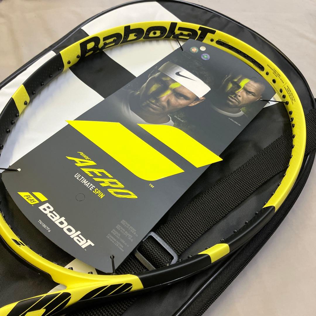 Babolat Pure Aero １００　グリップ２