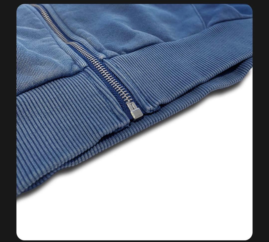 BMSGツートンジップパーカー BLUE OVER