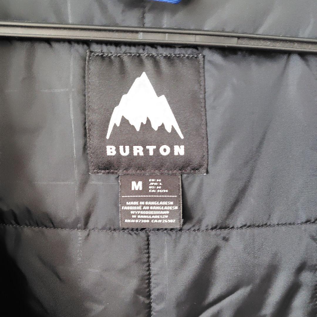 BURTON 迷彩 フード付きスノボージャケット M