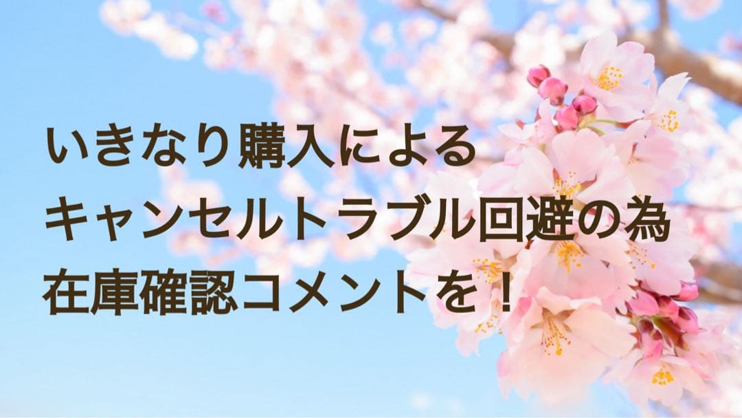 MAIさまご購入予定。専用です。