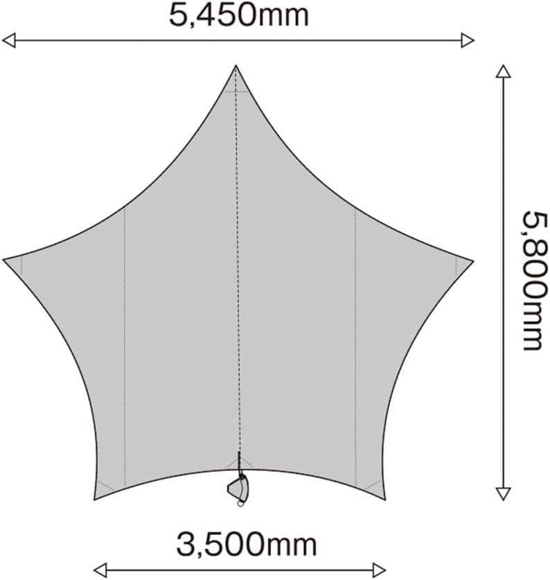 【未使用】テンマクデザイン ムササビウイング19FtグランデTC焚き火バージョン