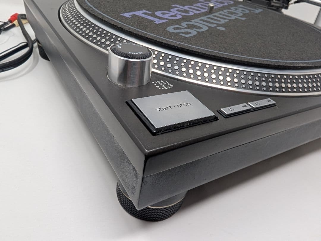 【美品・動作確認済】Technics SL-1200MK5 ターンテーブル 黒