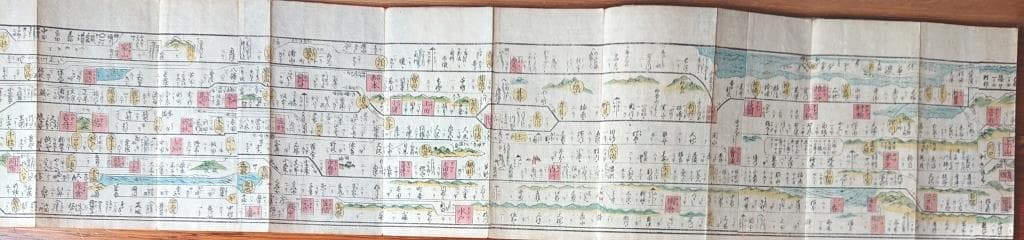 21　増補新刻 大日本海陸行程図鑑