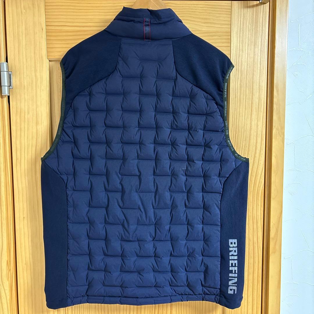 BRIEFING GOLF ブリーフィング ゴルフ ダウンベスト NAVY XL