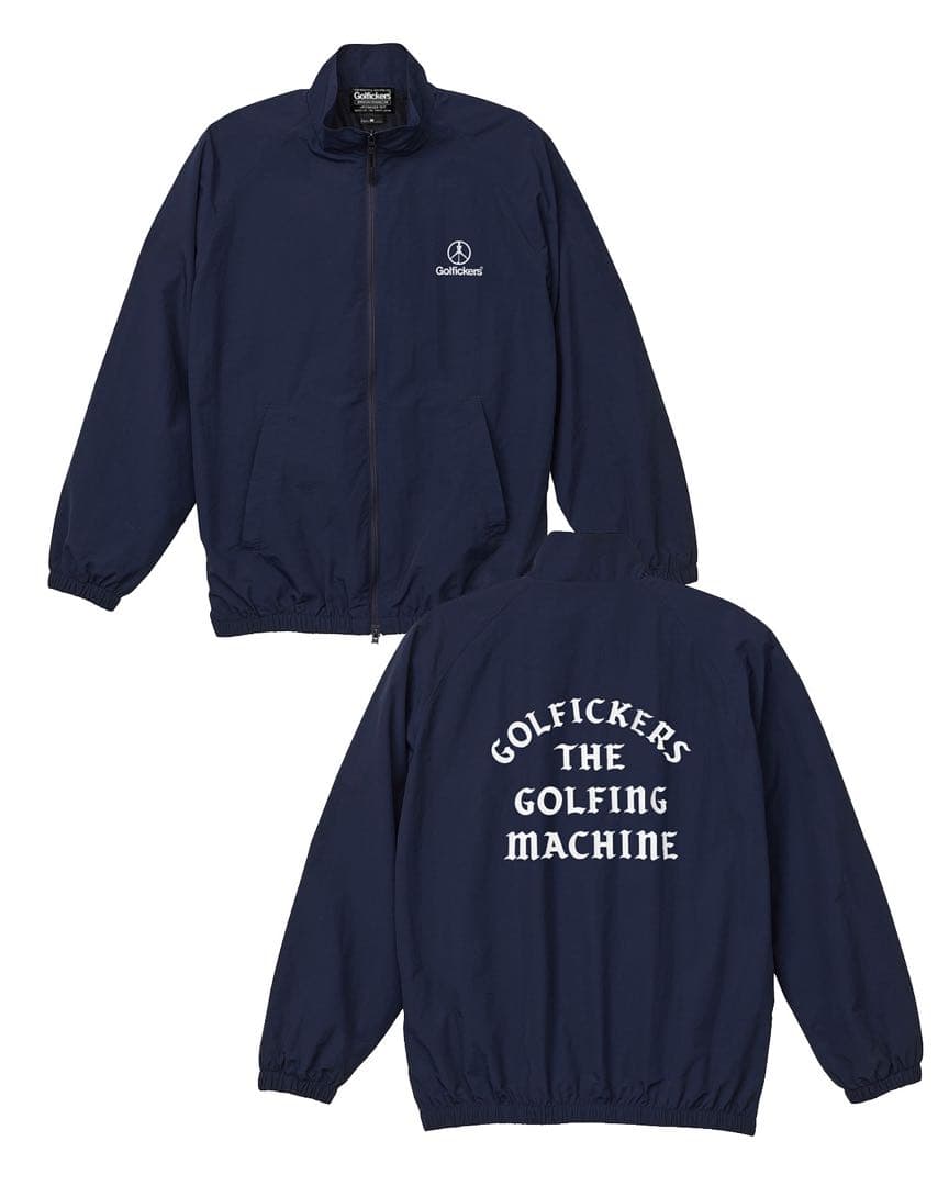 ゴルフィッカーズ ナイロン　トレーニングセットアップ Navy XL
