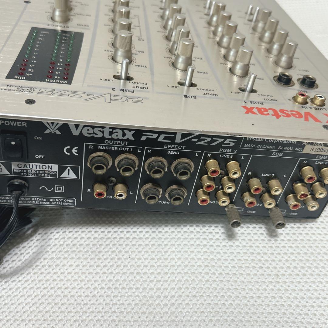 動作品　Vestax PCV-275 DJミキサー