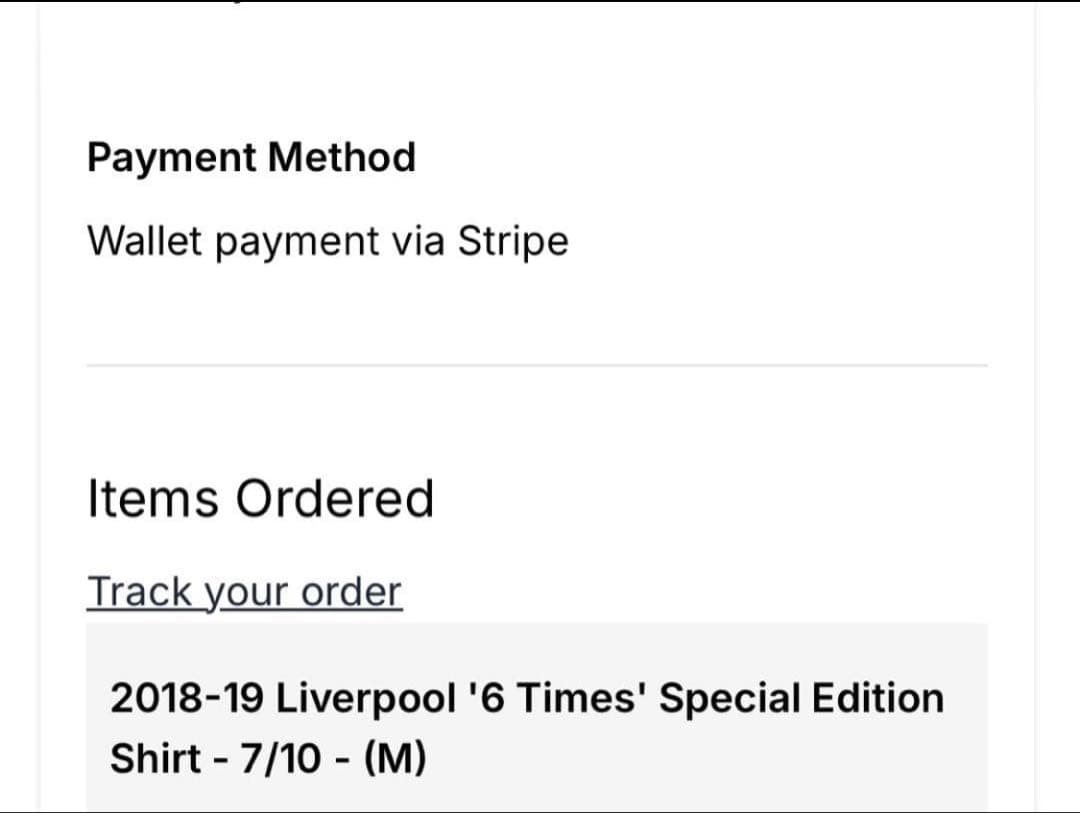 リヴァプール ユニフォーム CL優勝記念 18/19 正規品