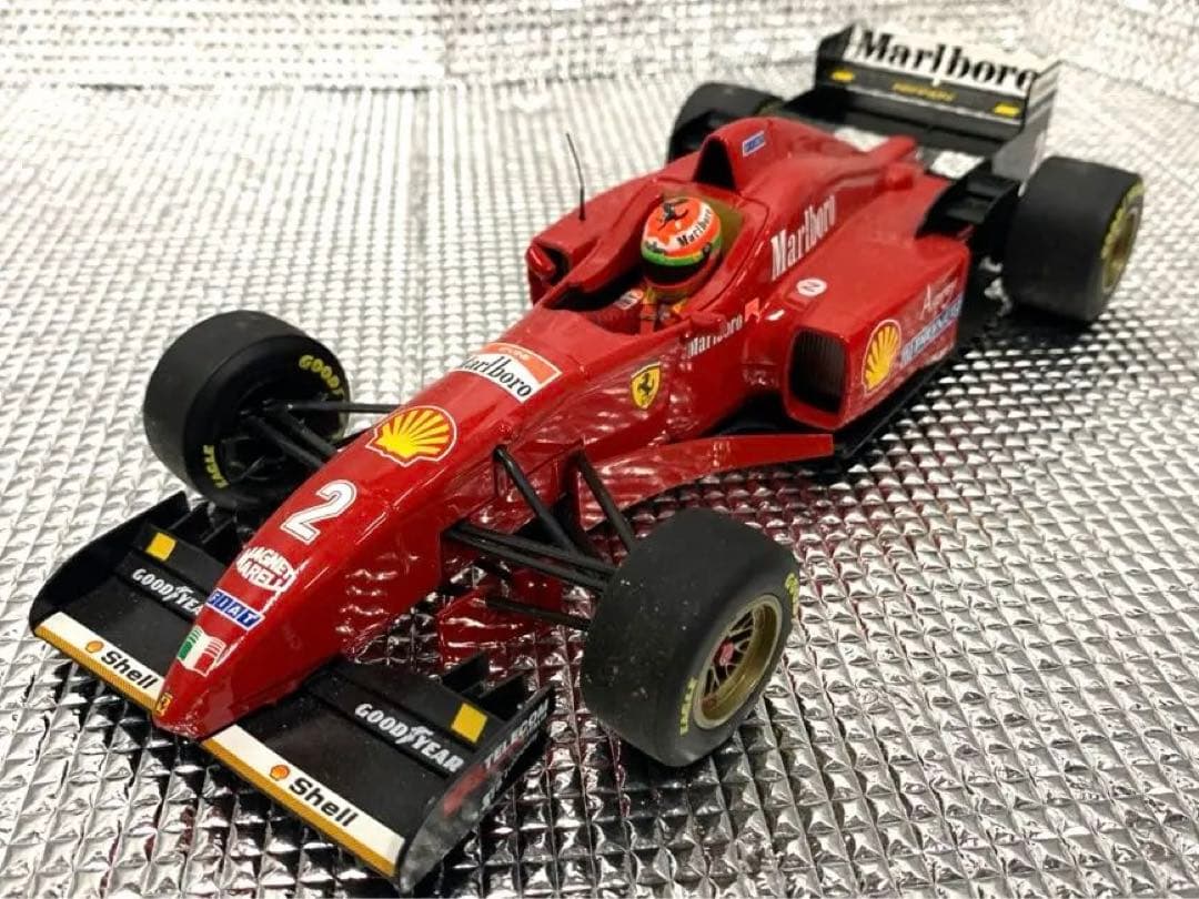 【ミニチャンプス　1996 フェラーリF310 エディ・アーバイン　1/18】