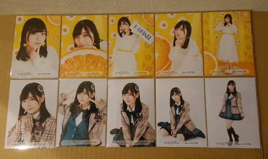 HKT48 生写真 月足天音 2018年 2019年 個別生写真 95枚