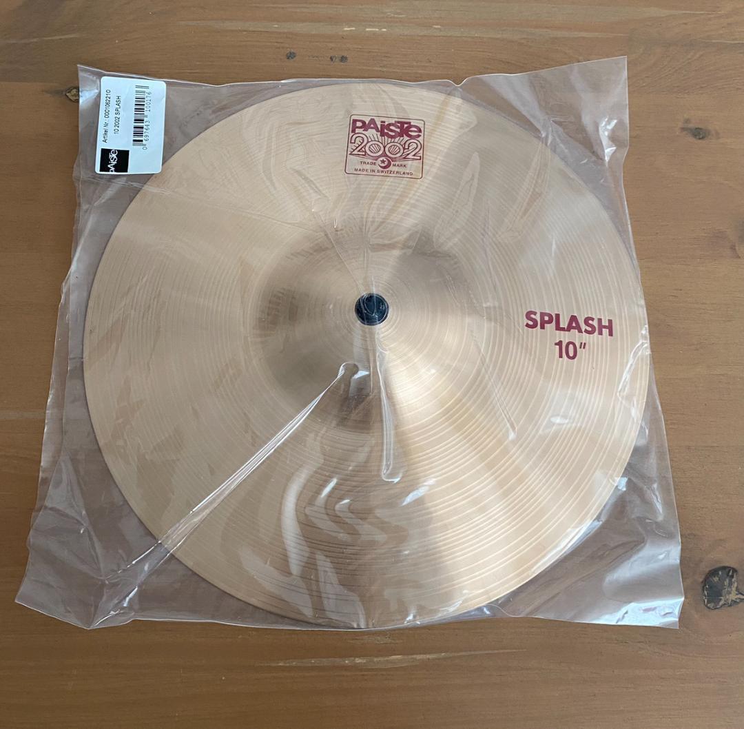 PAISTE PAiSTE シンバル 10インチ 2002 Splash 10\