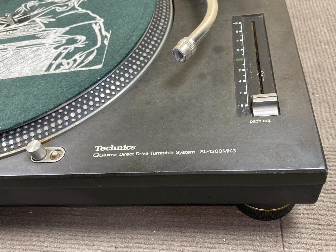 22 technics SL-1200mk3 ターンテーブル