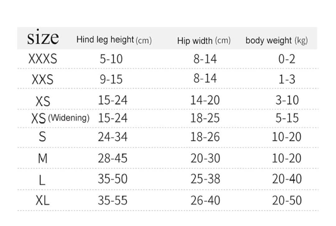 犬用車いす ステンレス製 4輪 xxs