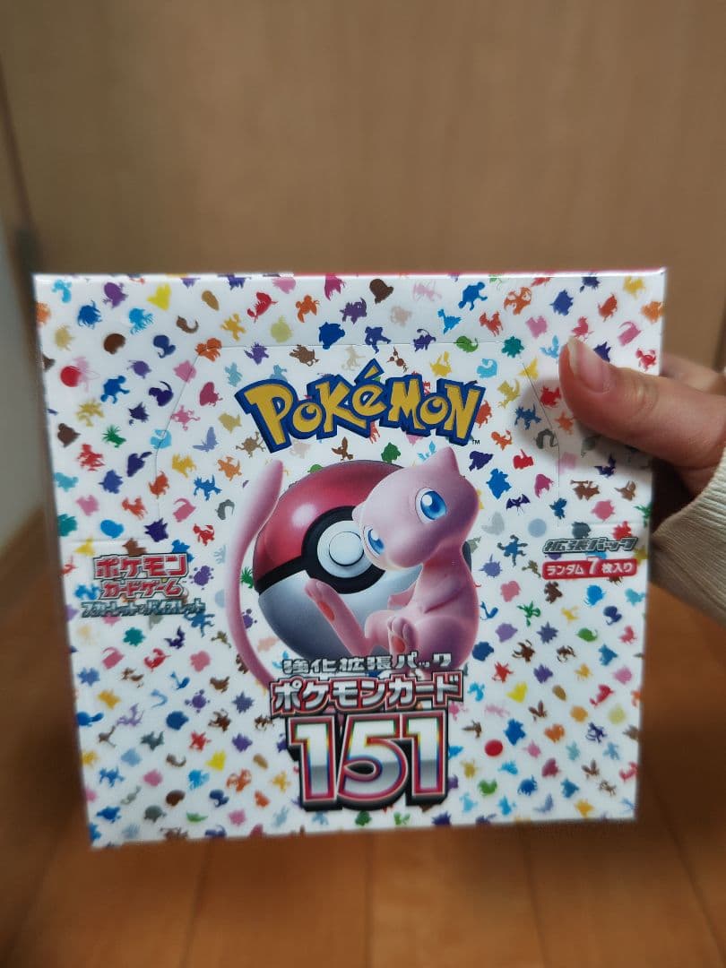 ポケモンカード151 boxシュリンク付　新品未開封