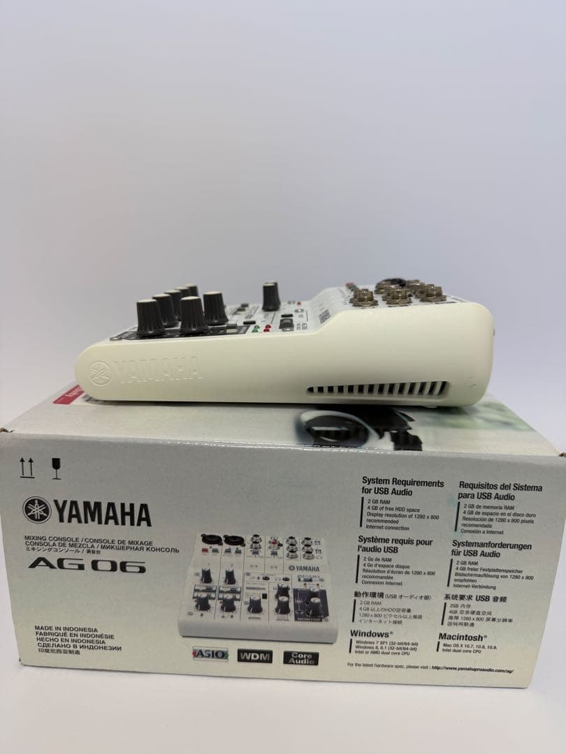 ジャンクYamaha AG06 ミキシングコンソール