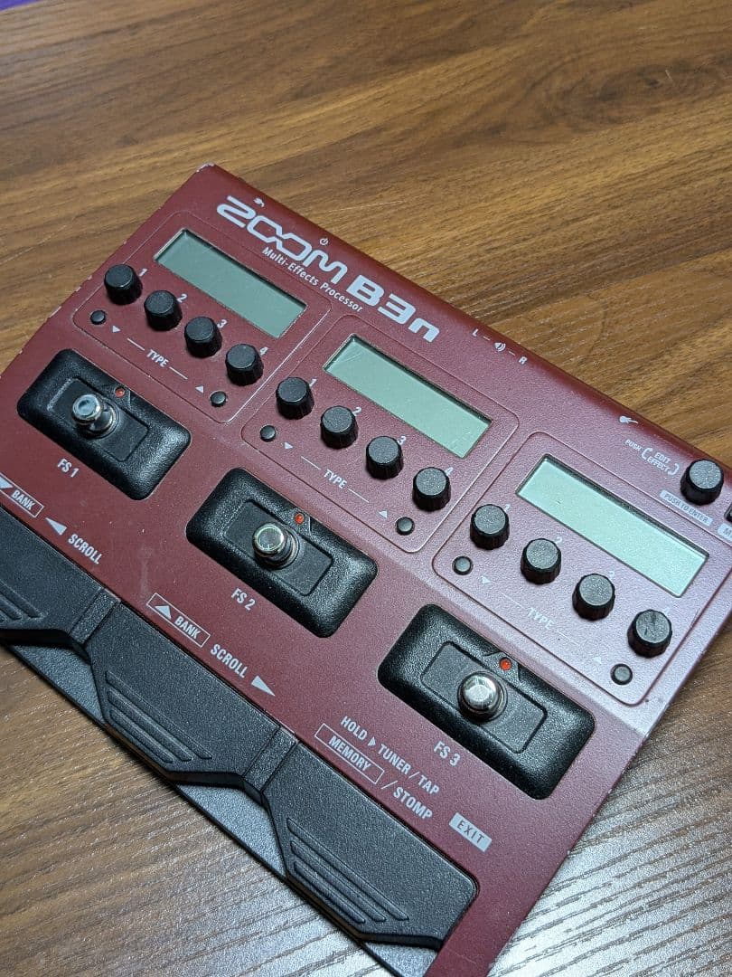 Zoom B3n マルチエフェクター