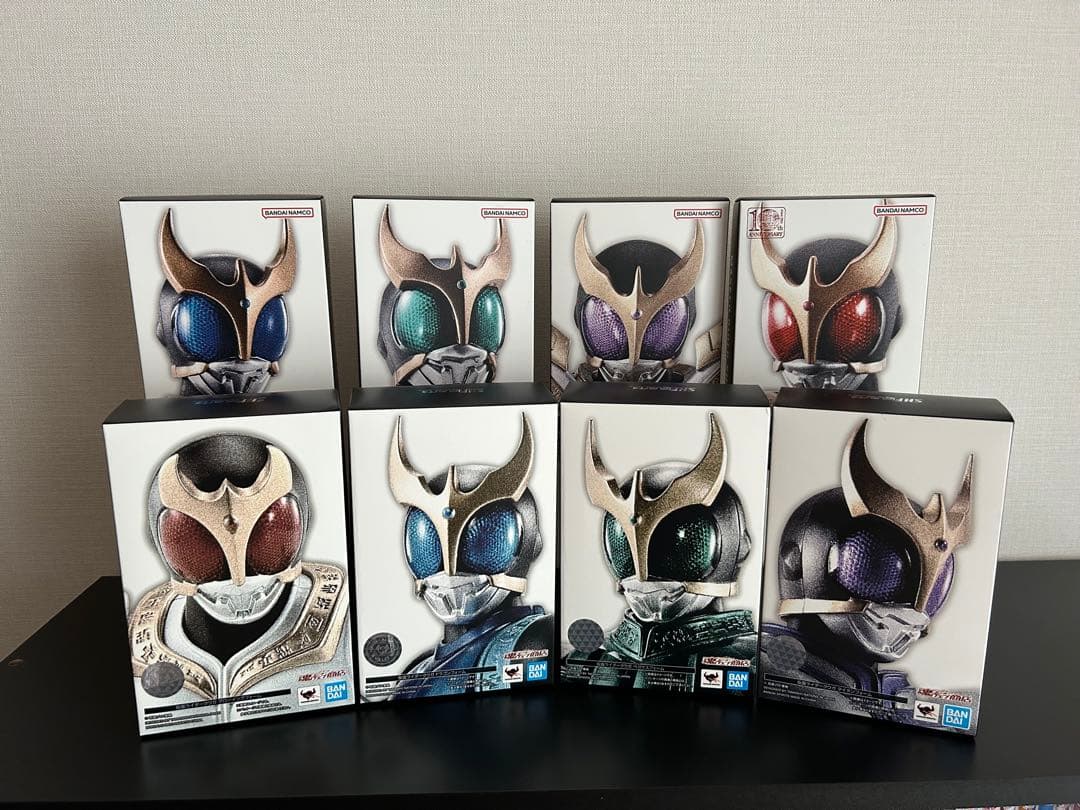 未開封品4点S.H.Figuarts 仮面ライダークウガ　真骨頂8体セット