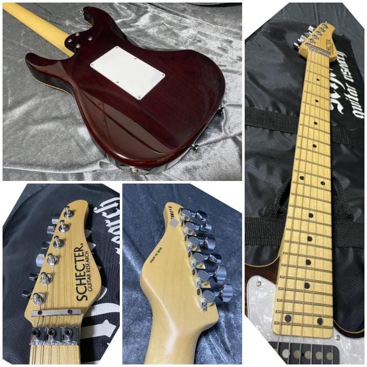 使用感少なめ美品！ SCHECTER SD-2-24 AS 国産本格モデル