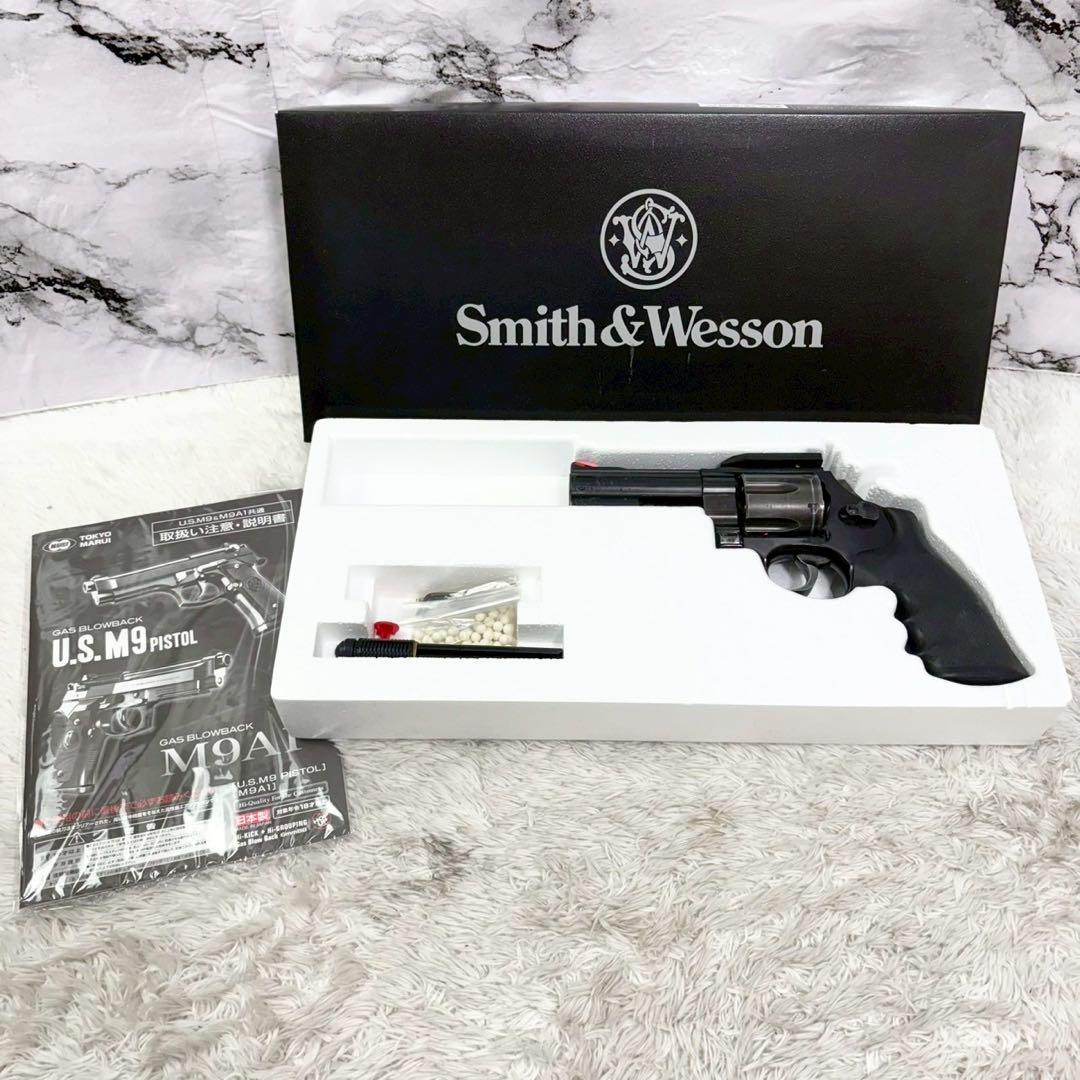 タナカ S&W M29 29クラシック ブラック リボルバー ガスガン