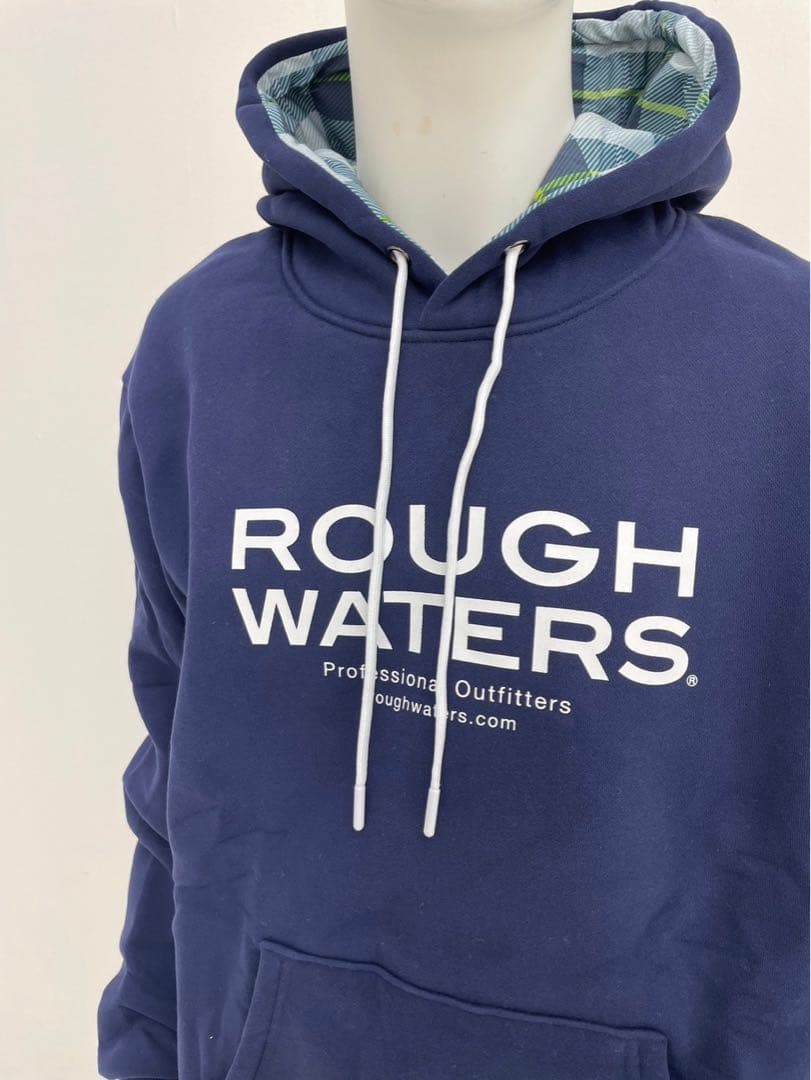 エリートグリップ　ROUGH WATERS フード付パーカー ネイビー　L 新品