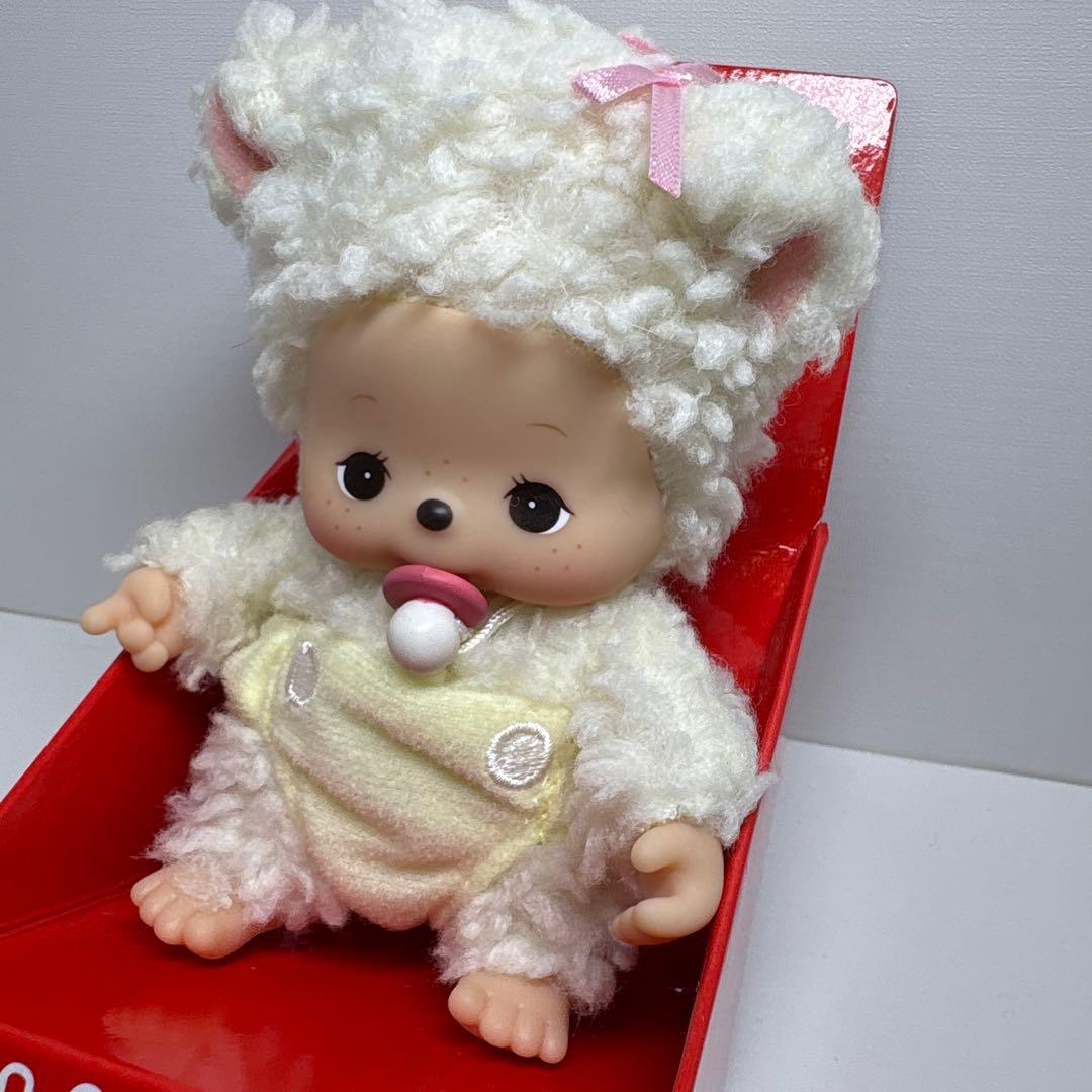 新品 ベビチッチ お友達 ヒツジ モンチッチ monchhichi 02372