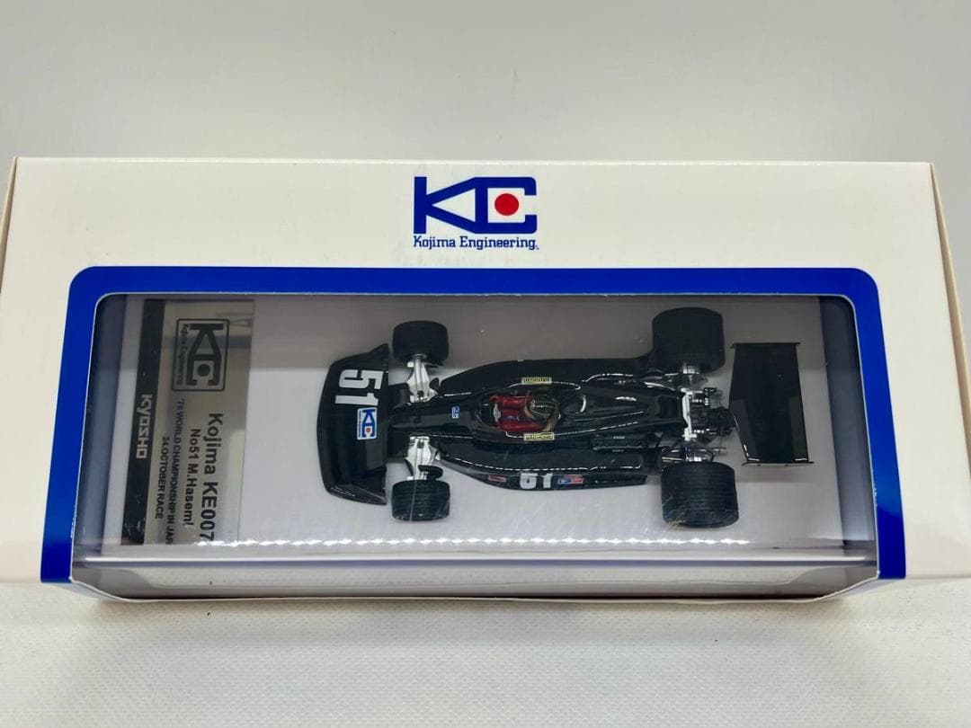 ★新品★コジマ KOJIMA KE007★長谷見昌弘★1976日本GP★1/43