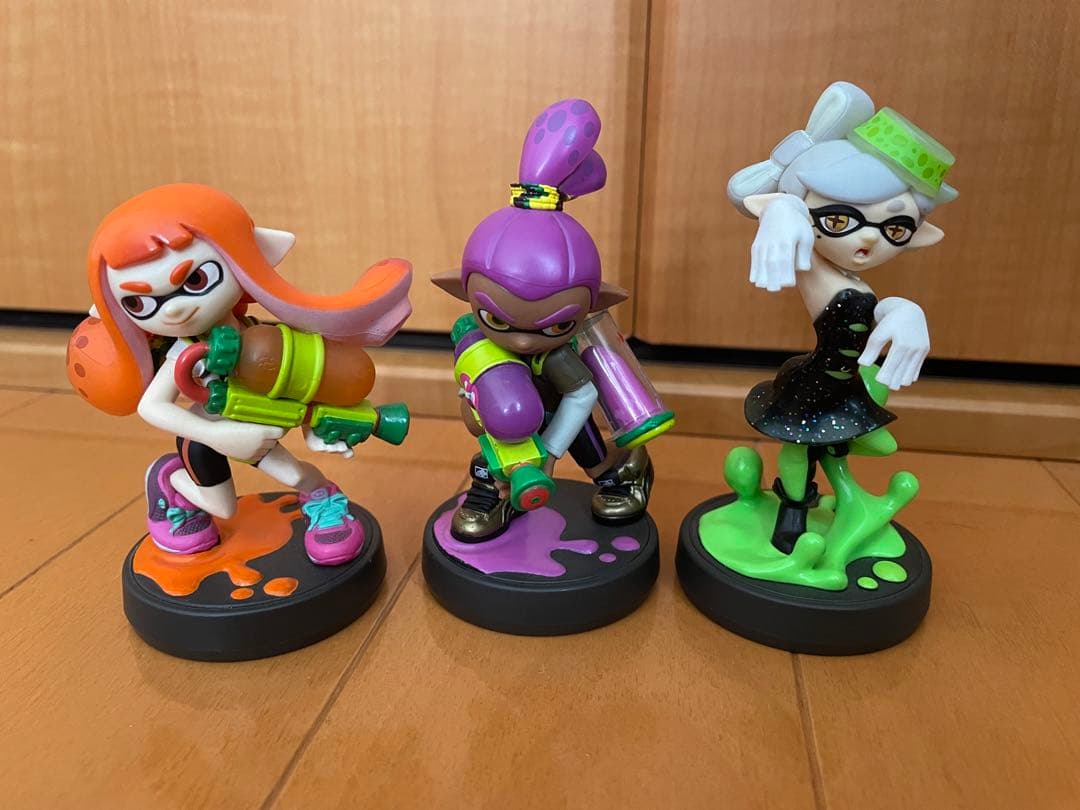 amiibo Splatoon 3つセット