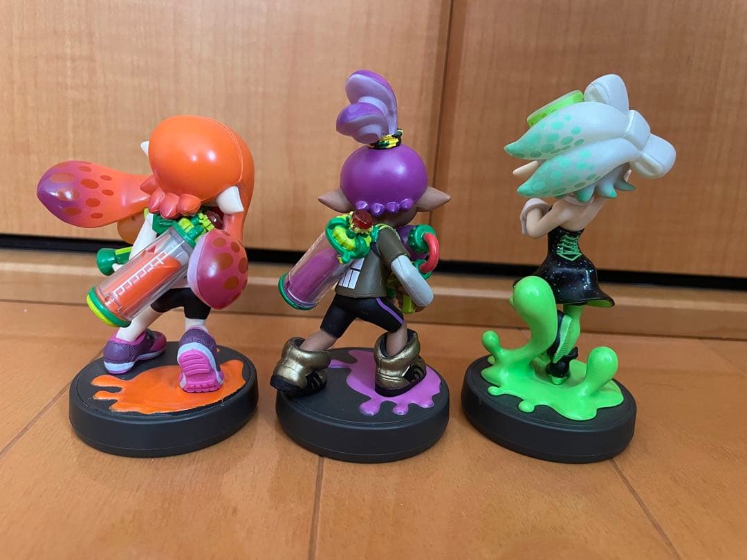 amiibo Splatoon 3つセット