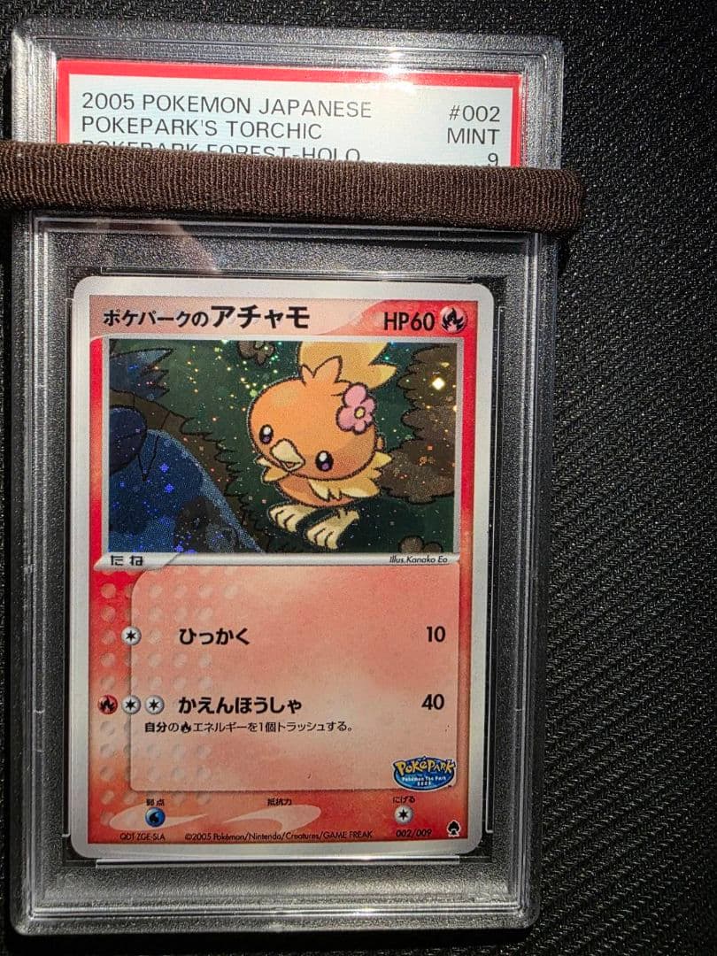 ポケモンカード　ポケカ　ポケパークのアチャモ　psa9 002/009