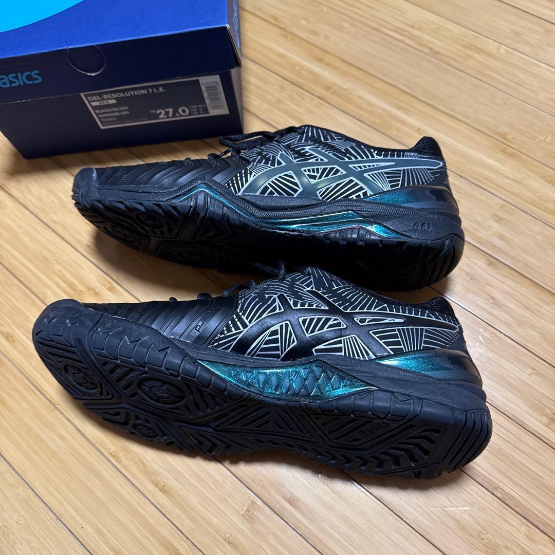 美品 【asics】GEL-RESOLUTION 7 L.E. 27.0cm