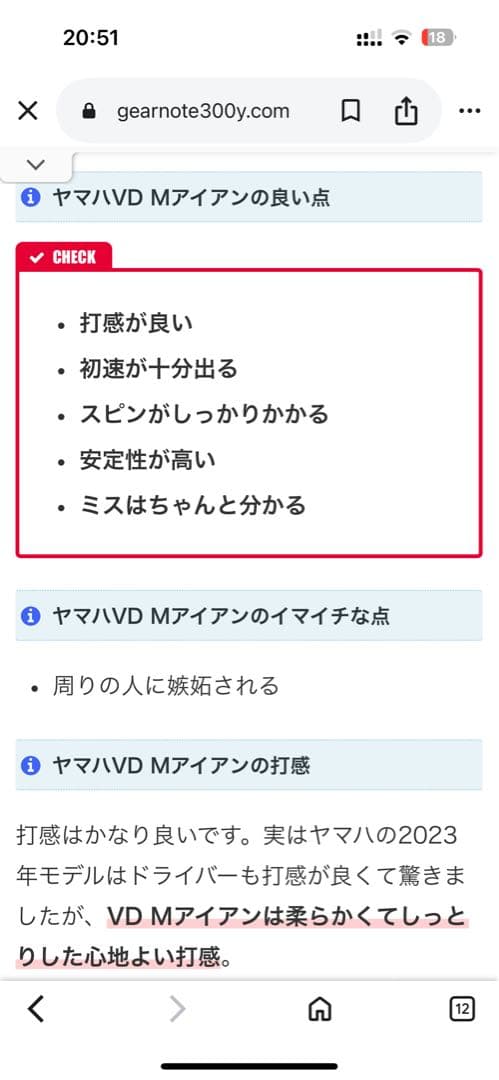 特注　ヤマハ　RMX VD/M 5〜P アイアンセットDG120 S200