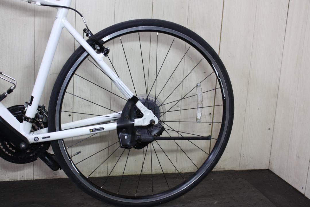PRECISION SPORT アルミ 24速 510mm クロス WHITE