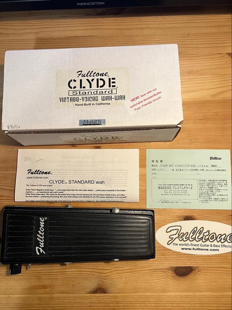 ギター Fulltone CLYDE Standard Wah used