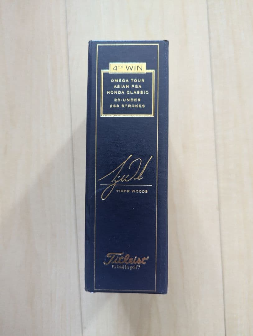 【未使用】タイガー・ウッズ 1997年 アジア・ホンダ 記念ボール