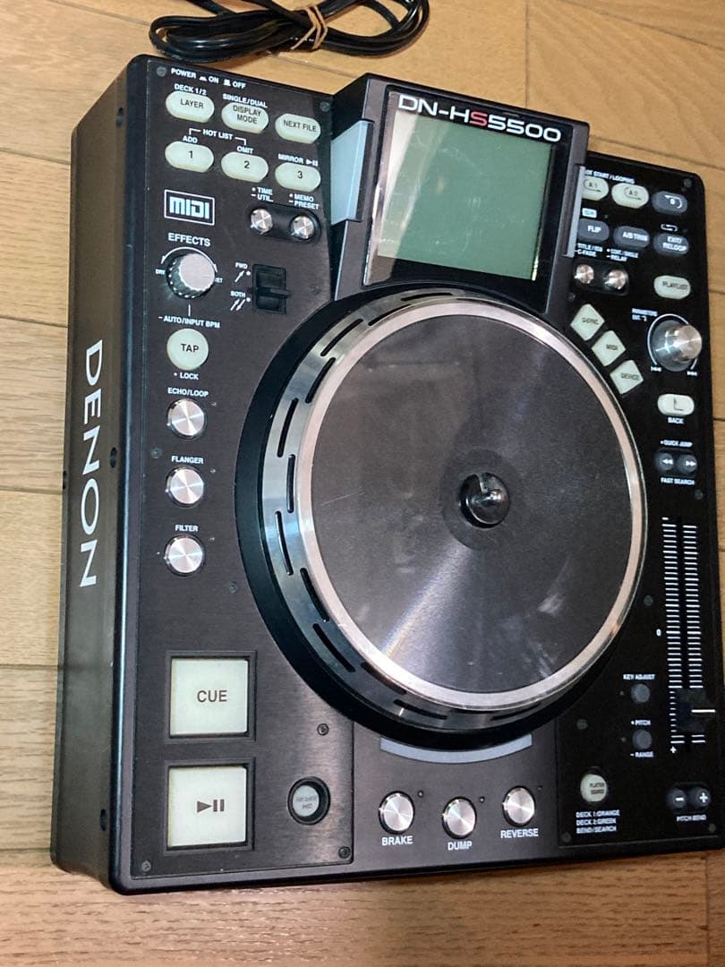 レア DENON ターンテーブルメディアプレーヤー DN-HS5500 DJ機材