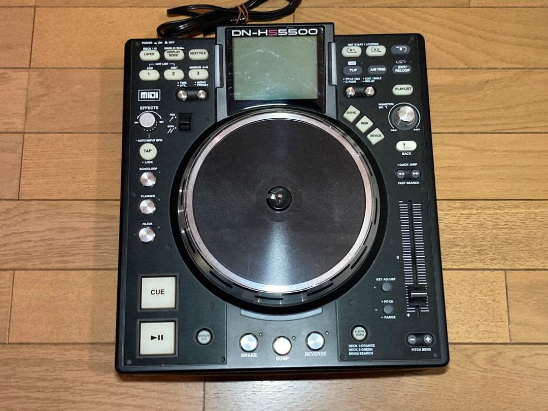 レア DENON ターンテーブルメディアプレーヤー DN-HS5500 DJ機材