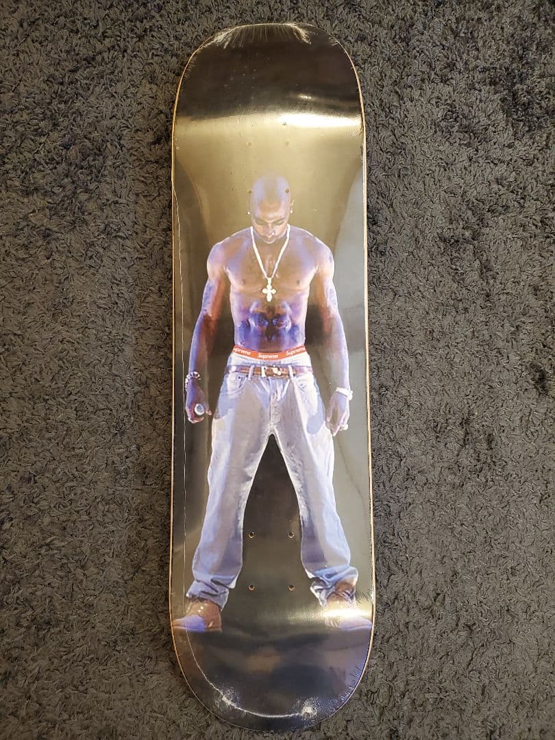 スケートボード Supreme Tupac Hologram Skateboard Deck