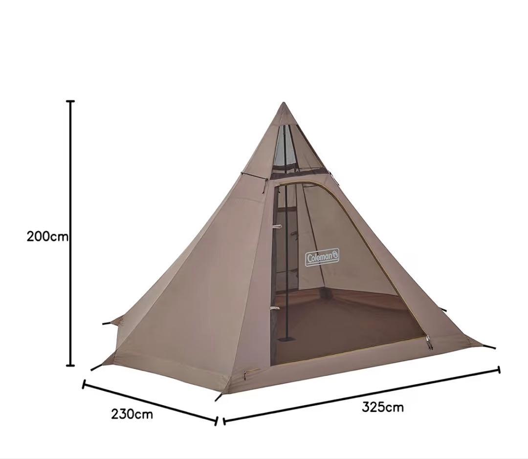 Coleman ティピー/ST 【新品 未開封】 グランドシート(新品)付き
