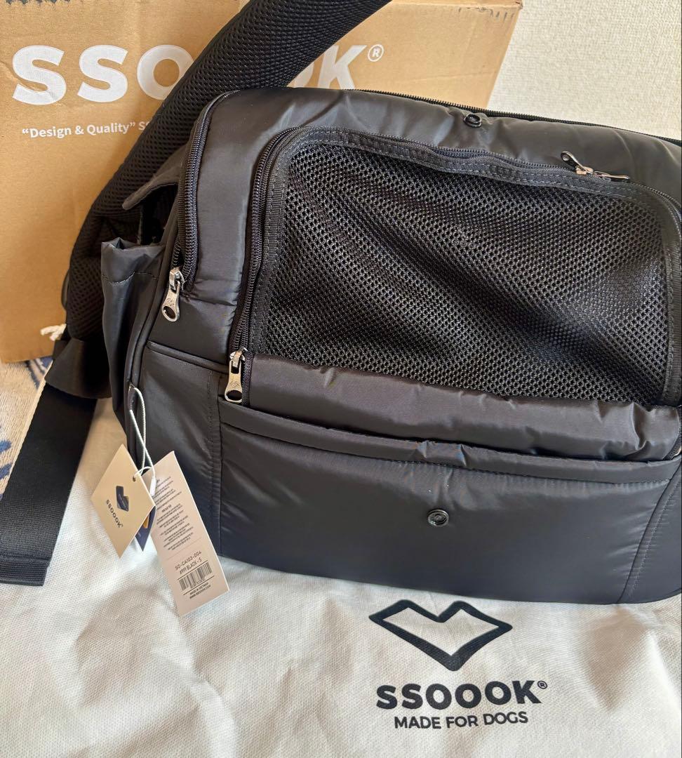 新品未使用！SSOOOK スリングバッグ ブラックS