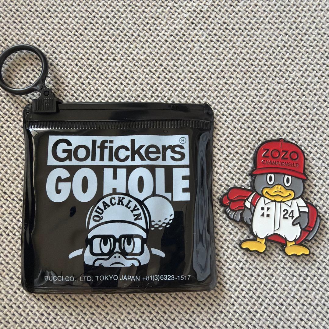 golfickersマーカー clubhausネームタグ セット
