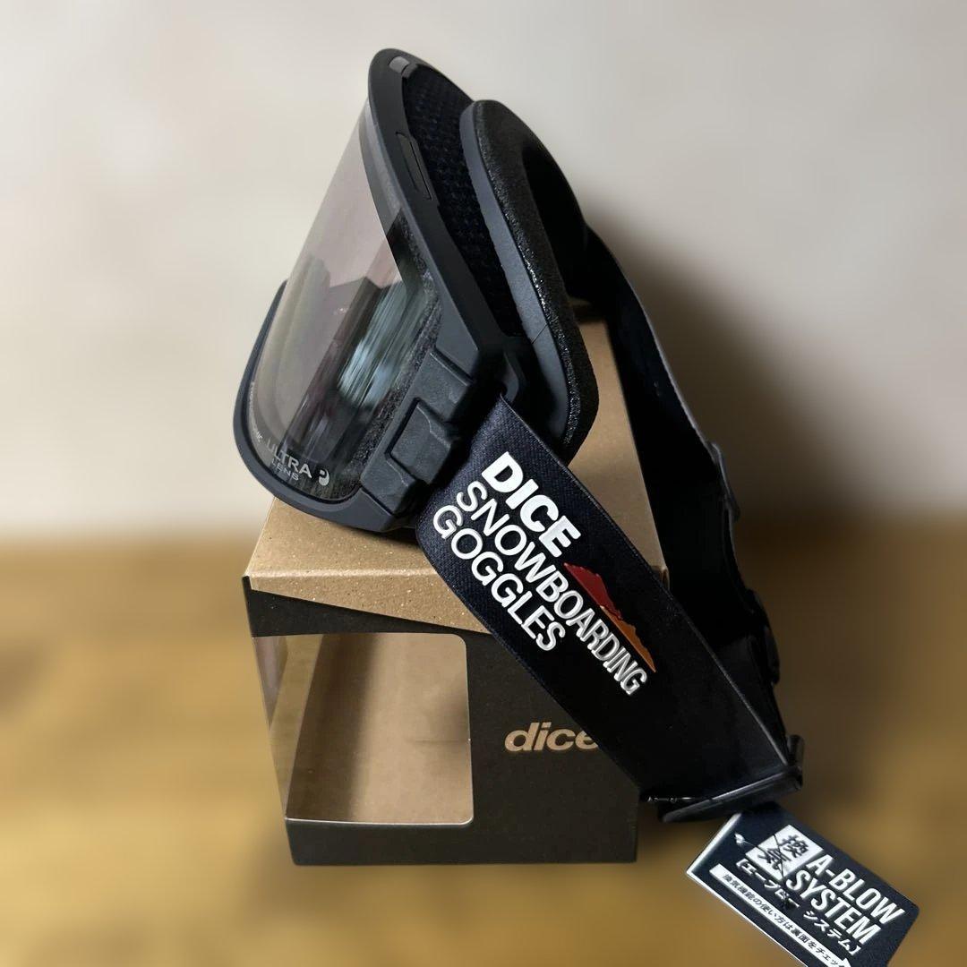 DICEゴーグルGOODMAN MATTE BLKカラー新品未使用