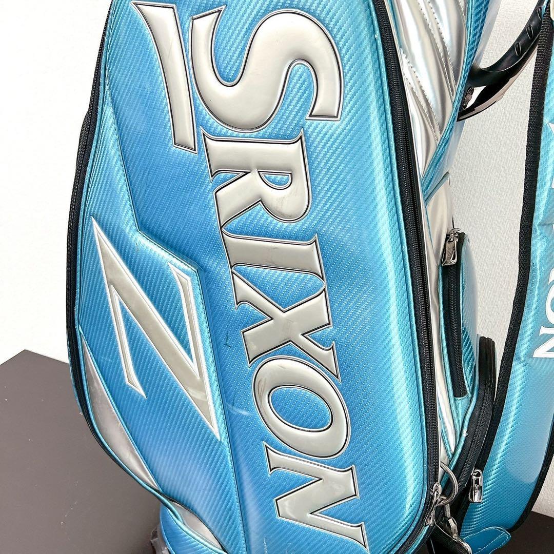 希少　Srixon ZモデルスリクソンSRIXON キャディバッグ 青 フード付