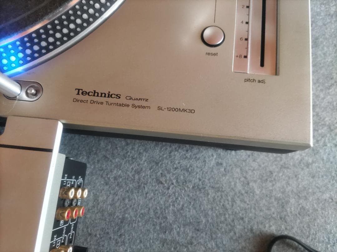 テクニクス TECHNICS SL-1200MK3D×2 SH-EX1200×1