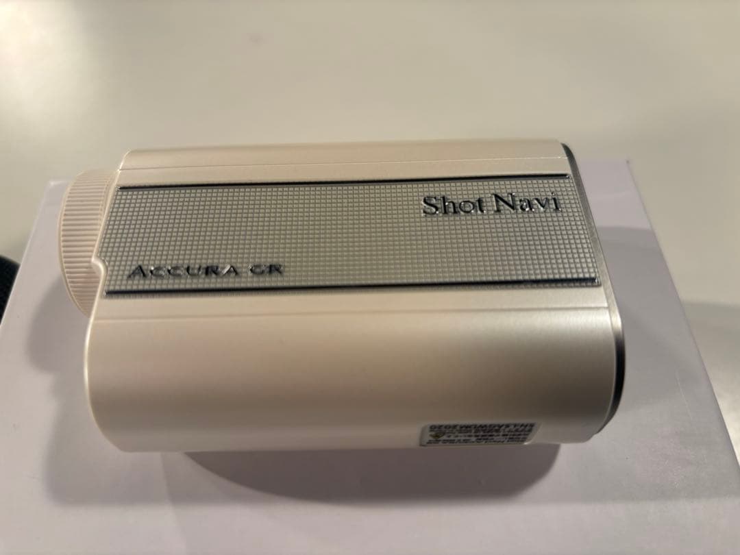 ShotNavi Accura GR ゴルフ用距離計　白