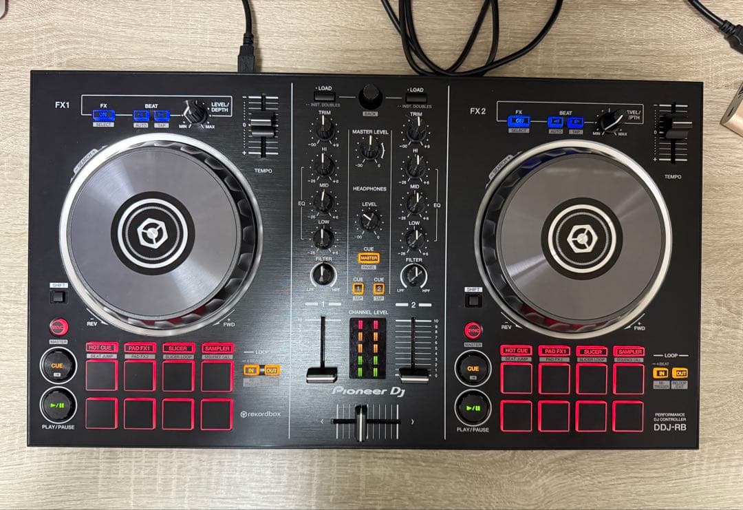 Pioneer DJ DDJ-RB USB DJコントローラー FX付 美品