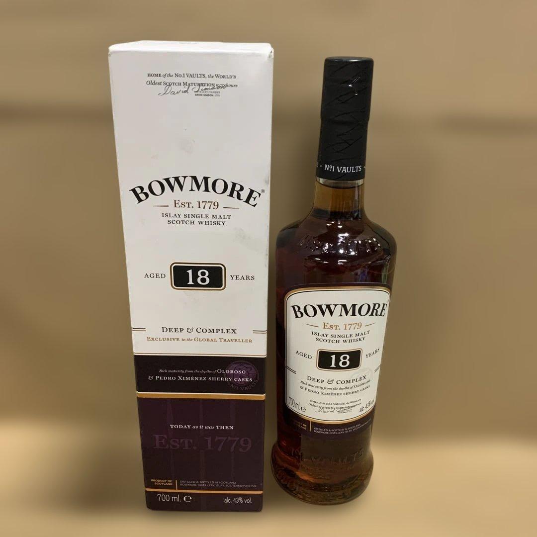 プロフ必読でお願いします！ 　BOWMORE 18年700ml ウイスキー