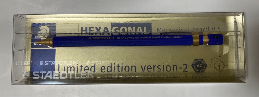 【2本】ステッドラー ヘキサゴナル シャープペンシル　限定バージョン2