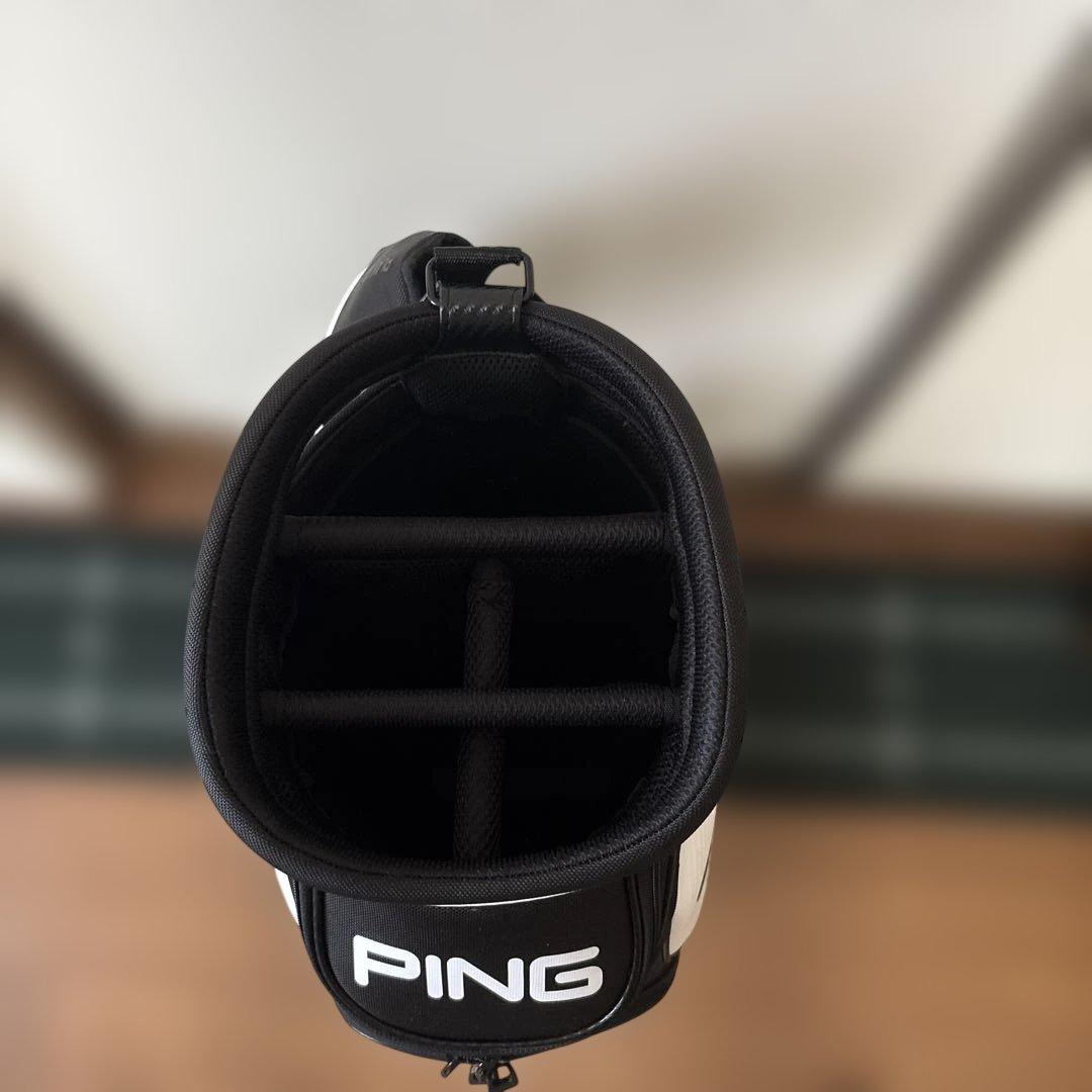 新品未使用　ping キャディーバック　9.5インチ　ツアーライト