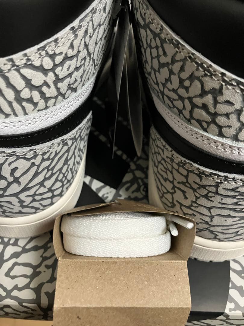 シューズ(男性用) Air Jordan 1 High OG White Cement/Safari