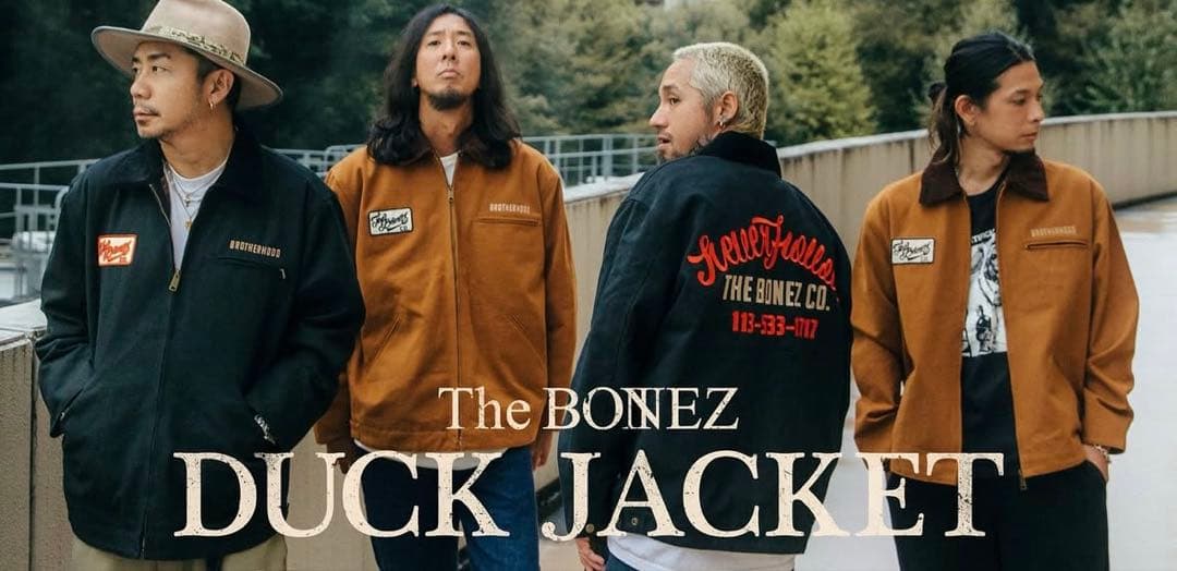 the bonez ダックジャケット 黒 サイズM rize jesse